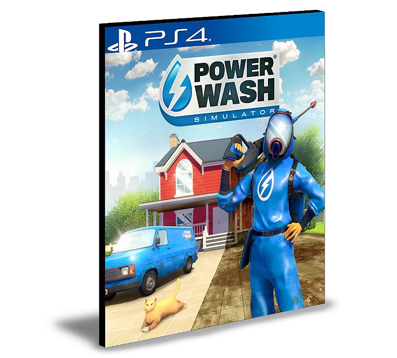 PowerWash Simulator PS4 & PS5 Mídia Digital - Rafa Gamer