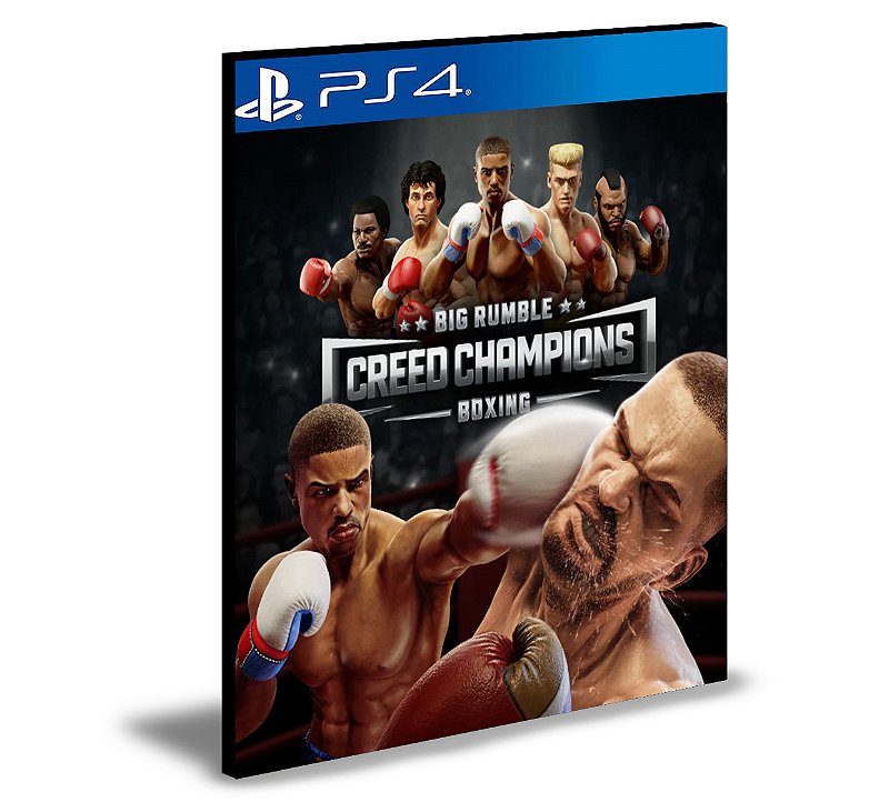 Big Rumble Boxing Creed Champions Ps4 Mídia Digital - Rafa Gamer