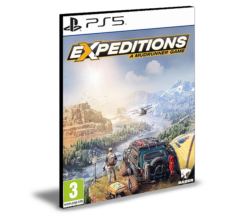 Expeditions A MudRunner Game Ps5 Mídia Digital - Rafa Gamer