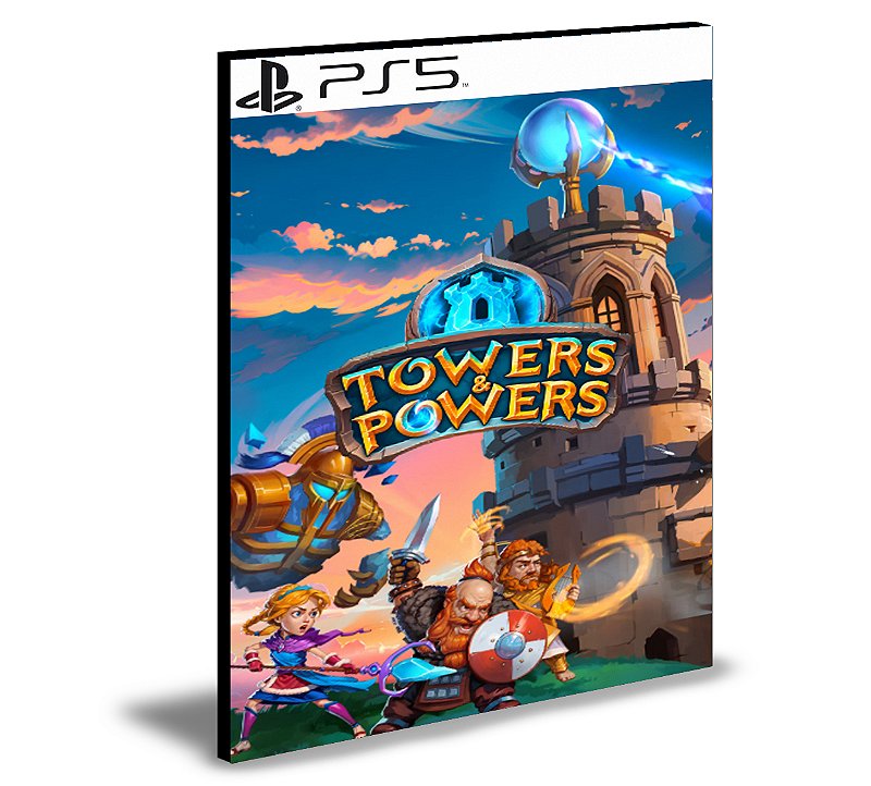 Towers and Powers Ps5 Mídia Digital - Rafa Gamer