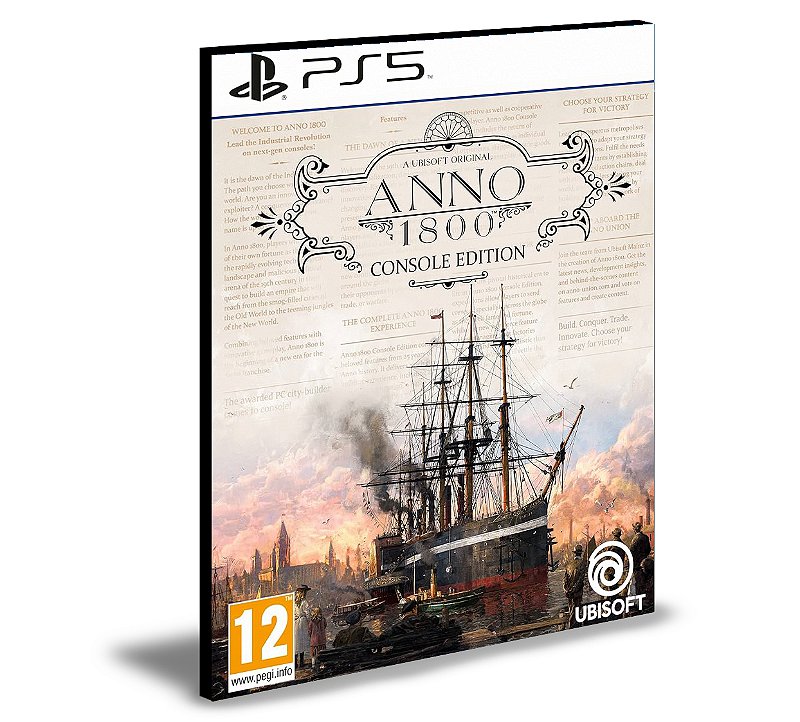 Anno 1800 Console Edition PS5 Mídia Digital - Rafa Gamer