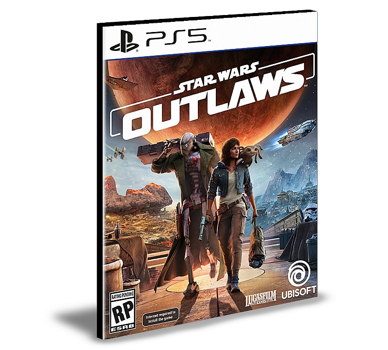 Star Wars Outlaws Ps5 Mídia Digital - Rafa Gamer