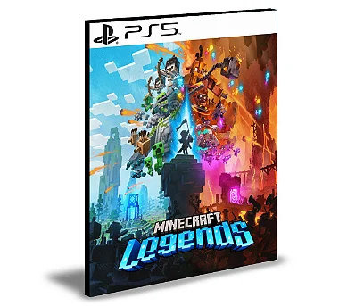 Minecraft Legends Ps5 Psn Mídia Digital - Rafa Gamer