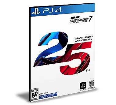 GRAN TURISMO 7 25TH ANNIVERSARY DIGITAL DELUXE EDITION PS4 MÍDIA ...