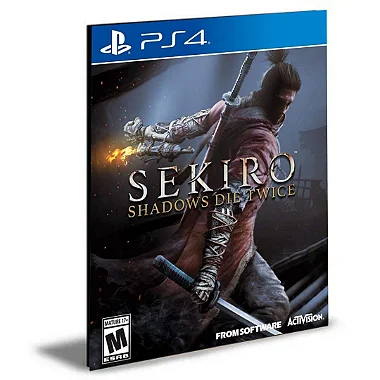 Sekiro Shadows Die Twice Ps4 e Ps5 Psn Mídia Digital - Rafa Gamer