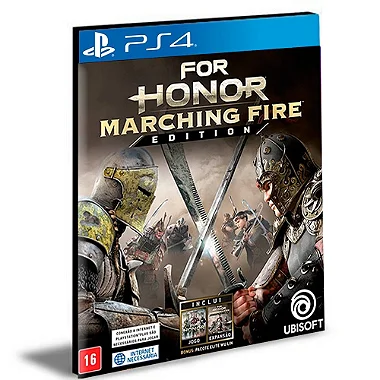 For Honor Marching Fire Edition Ps4 e Ps5 Mídia Digital - Rafa Gamer