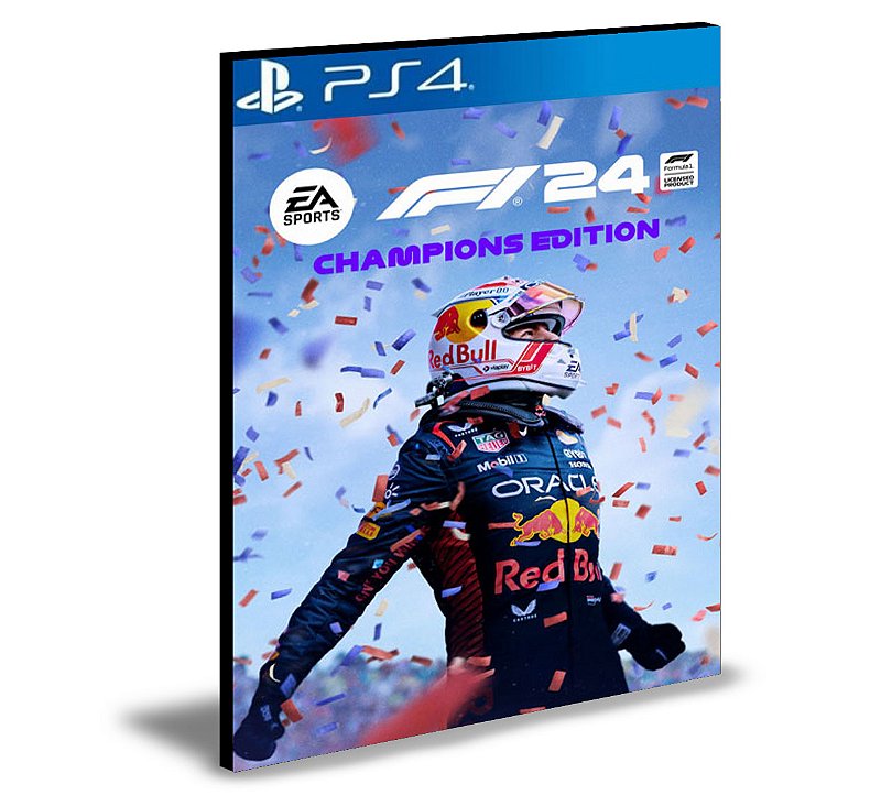 F1 24 Champions Edition Ps4 Mídia Digital - Rafa Gamer