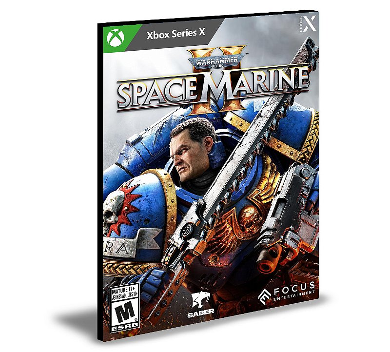 Warhammer 40,000 Space Marine 2 Xbox Series X|S Mídia Digital - Rafa Gamer