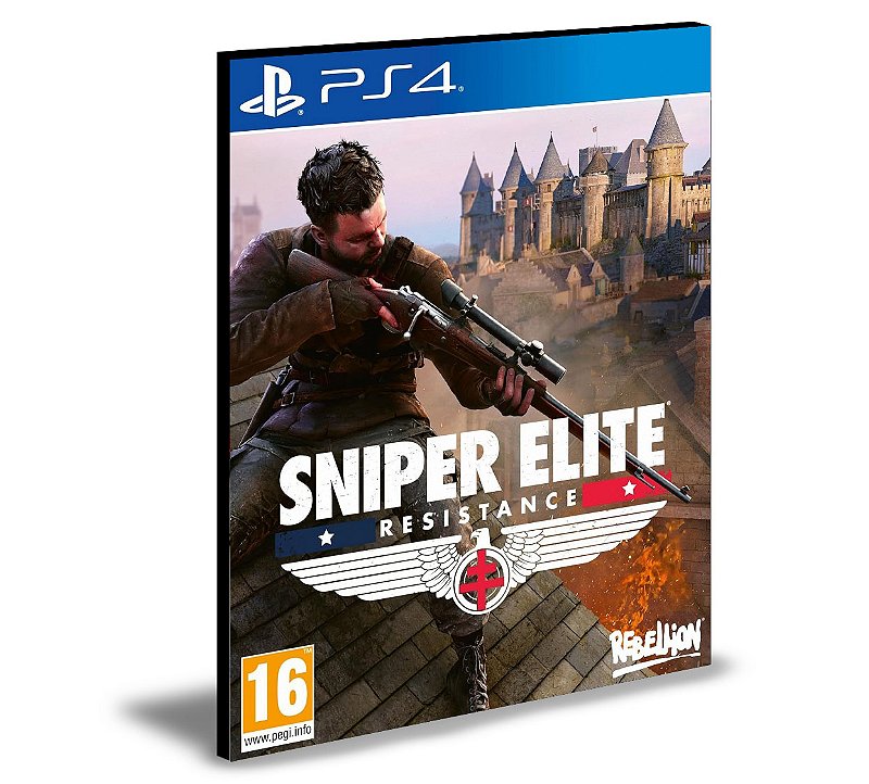 Sniper Elite Resistance Ps4 Mídia Digital - Rafa Gamer