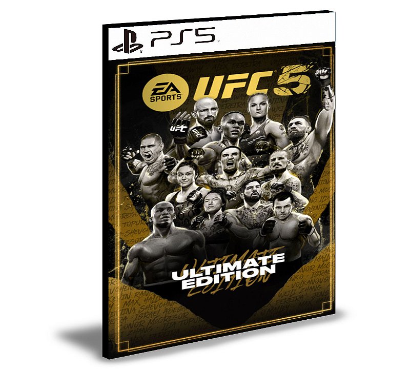 UFC 5 Edição Ultimate Ps5 Mídia Digital - Rafa Gamer