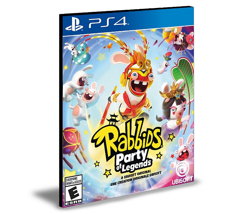 Rabbids Party of Legends Ps4 e Ps5 Mídia Digital - Rafa Gamer