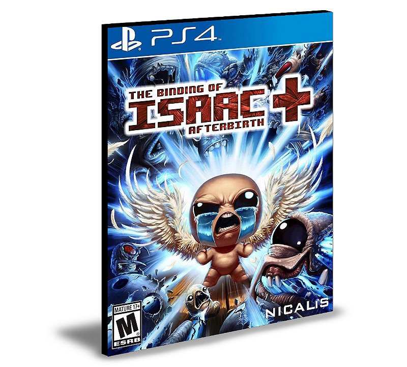 The Binding of Isaac Rebirth Ps4 e PS5 Mídia Digital - Rafa Gamer