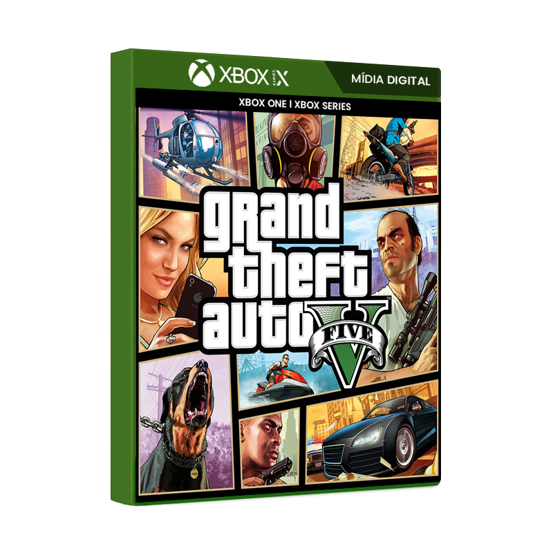 Grand Theft Auto 5 Xbox One Mídia Digital - Loki Games
