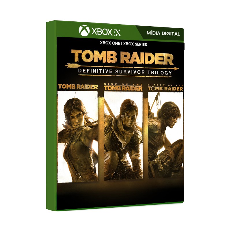 Tomb Raider: Definitive Survivor Trilogy Xbox One / Series X|S Mídia ...
