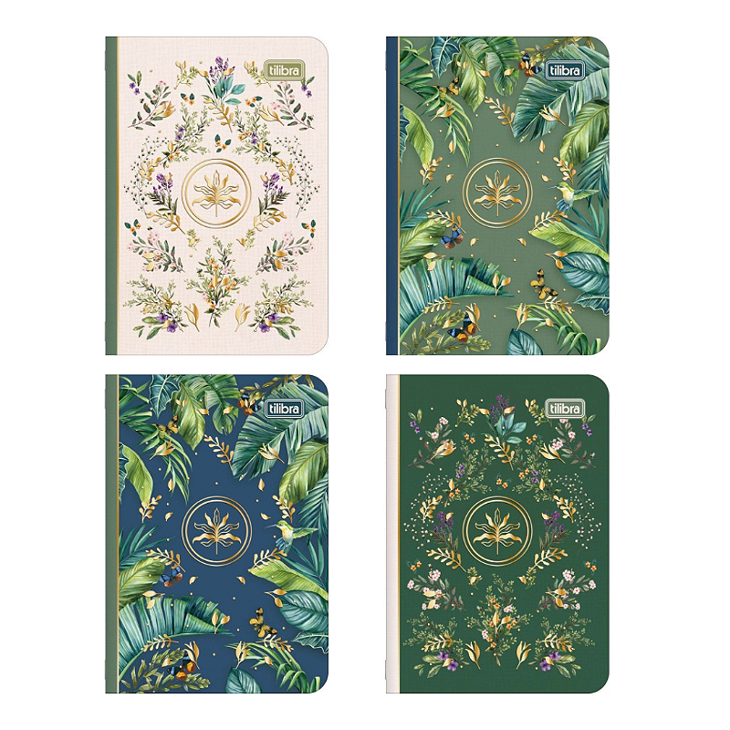 Caderneta GRAMP 1/8 NATURAL 32F - UNIDADE CAPA SORTIDA - TILIBRA ...