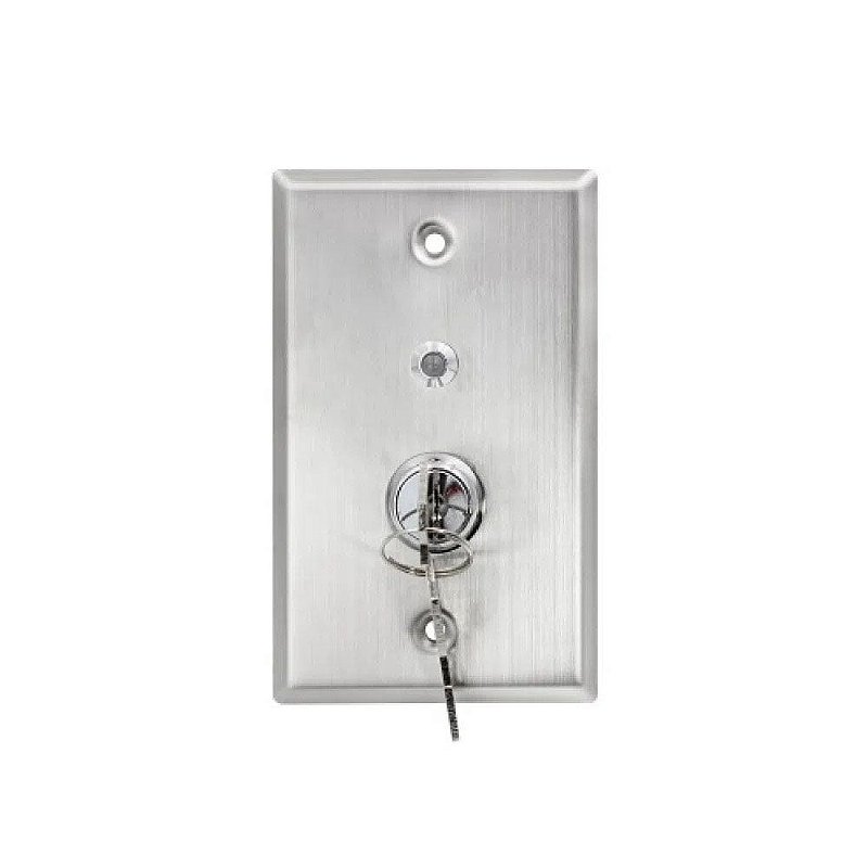 BOTOEIRA COM CHAVE E LED INDICATIVO - S70KLC - CS - IOTEX HUB