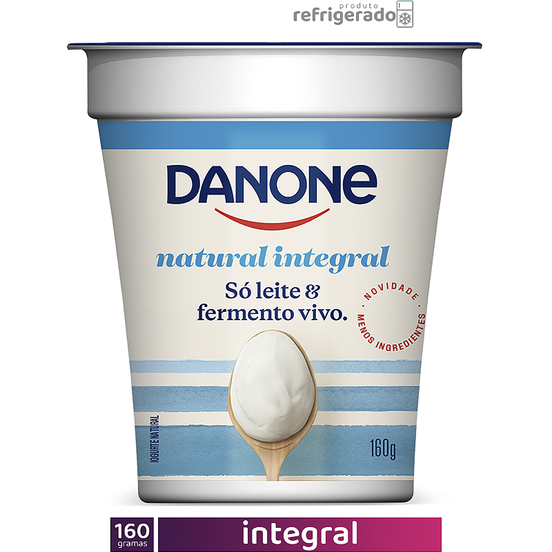 Danone Natural 160g Integral - Frete grátis + descontos cumulativos