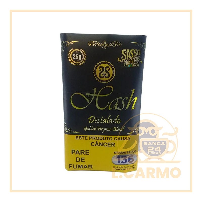 Tabaco Hash Destalados 25g - Loja Banca L. Carmo