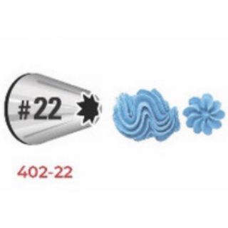 Bico Wilton 22- Pitanga Aberta 402-22 (Wilton) - Chocobraz Embalagens