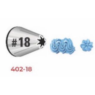 Bico Wilton 18- Pitanga Aberta 402-18 (Wilton) - Chocobraz Embalagens