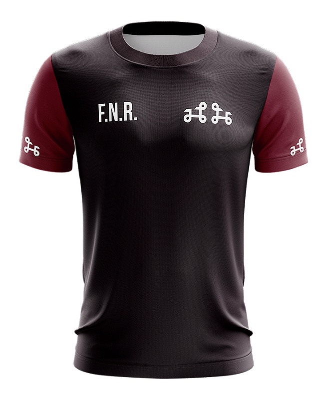 Camisa Esportiva / Angela Davis / Unissex / Cor Marrom - De Preto Pra Preto