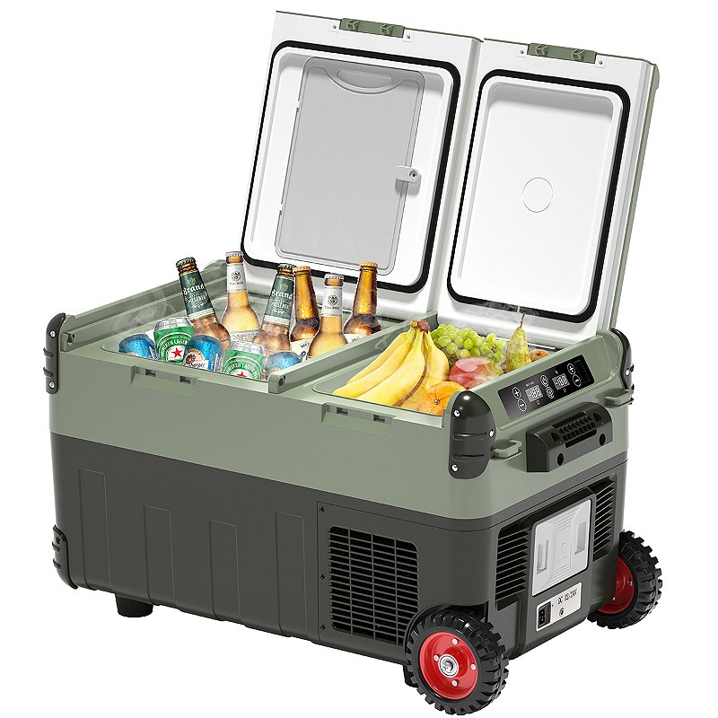 Geladeira e Freezer Portátil 40 Litros Quadrivolt Duplo Comando - DX-COLD