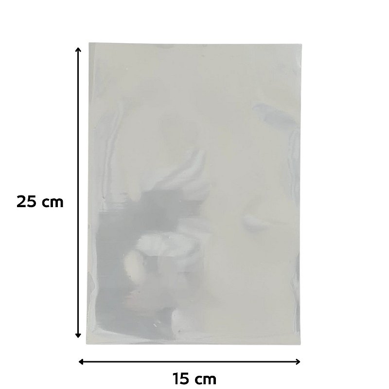 Saco Plástico 15x25 0,10 PP Ibitinga - Prudenplástico | Loja de ...