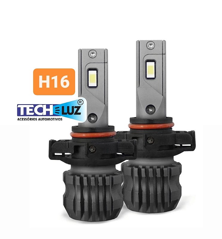 Kit H16 Psx Ultra Led Slim 11 Mil Lumens 6000k - TechLuz - O melhor em ...