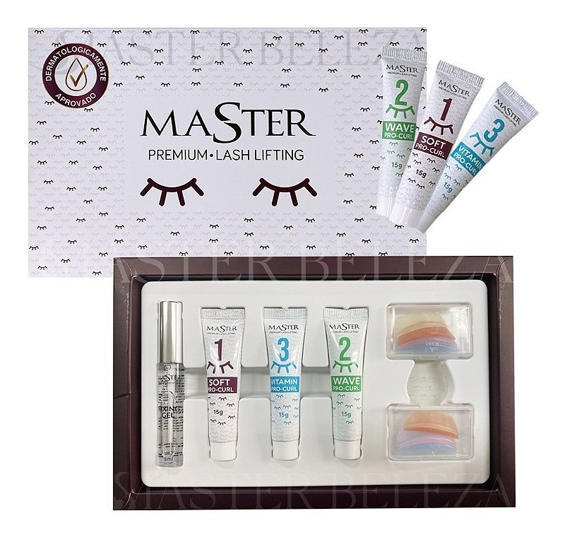 KIT LASH LIFTING BROW LAMINATION MASTER - LOJA ROSA