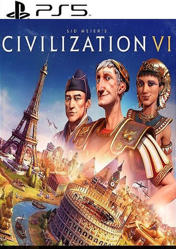 CIVILIZATION VI | MÍDIA DIGITAL Ps5 - Alice Games