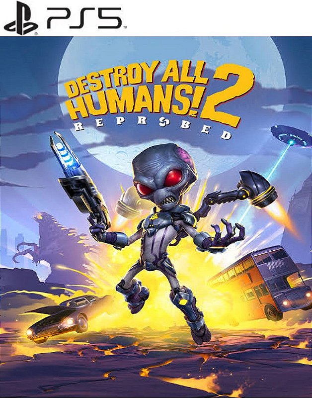 Destroy All Humans! 2 - Reprobed | Mídia Digital Ps5 - Alice Games
