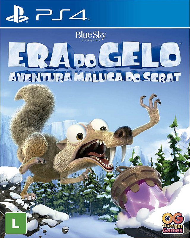 Era do Gelo Aventura Maluca do Scrat! PS4- midia digital - Alice Games