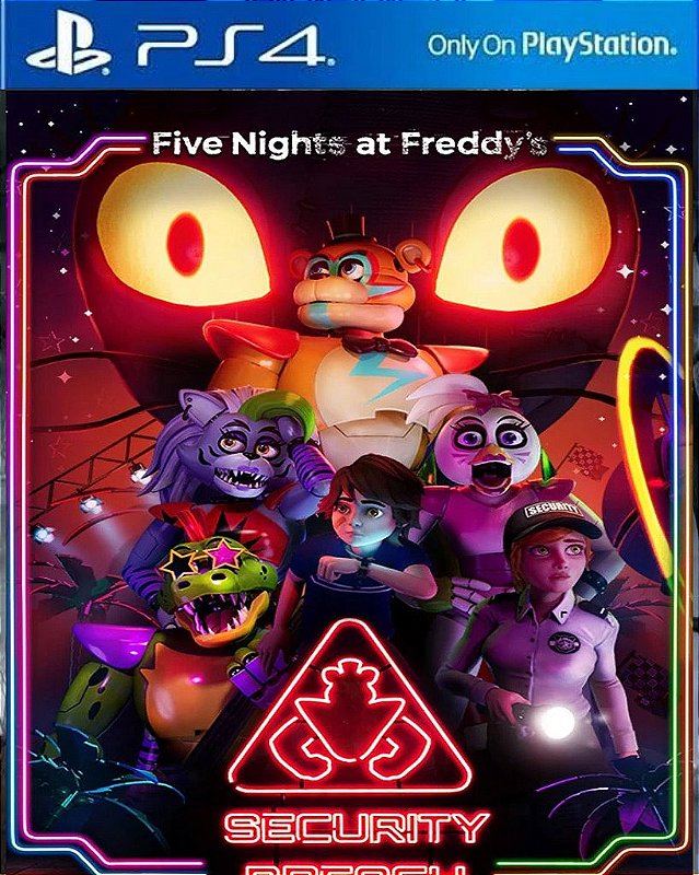 Five Nights at Freddy's Security Breach | Mídia Digital Ps4 - Alice Games