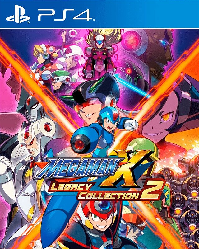 Mega Man X Legacy Collection 1+2 PS4 PS5 MÍDIA DIGITAL - Alice Games