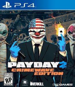 PAYDAY 2: CRIMEWAVE EDITION Ps4 - PS5 Mídia Digital - Alice Games