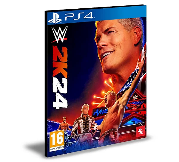 WWE 2K24 PS4 Midia Digital - Alice Games