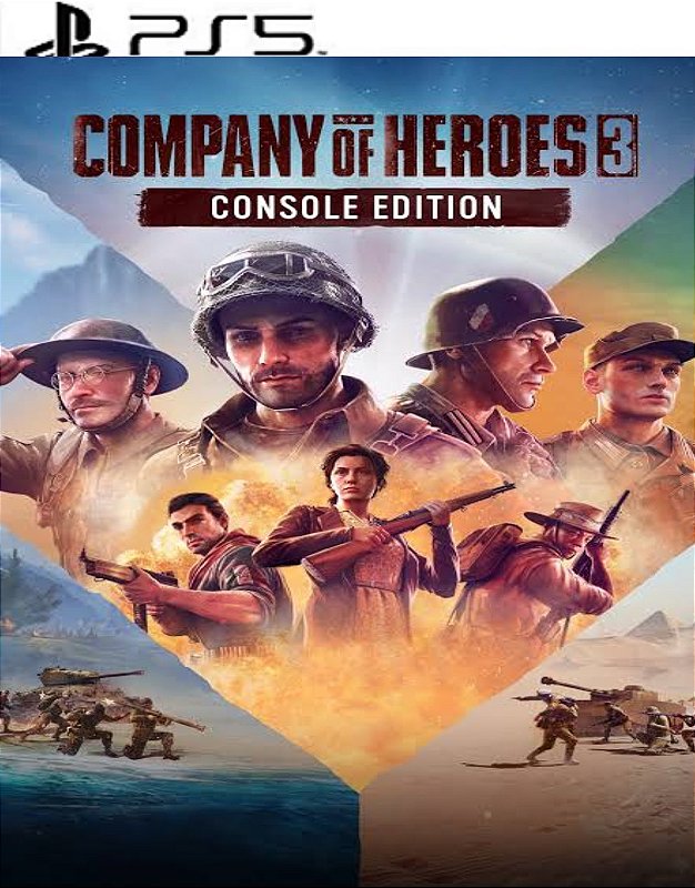 Company of Heroes 3 | Console Edition - Mídia Digital PS5 - Alice Games