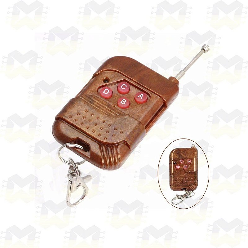 Controle Remoto Transmissor Para Rf 433 Mhz Masterwalker Shop
