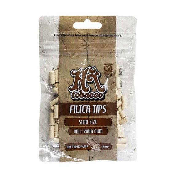 Filtro para Cigarro Hi Tobacco Ecologico Slim de 6mm (Pacote com 130 ...