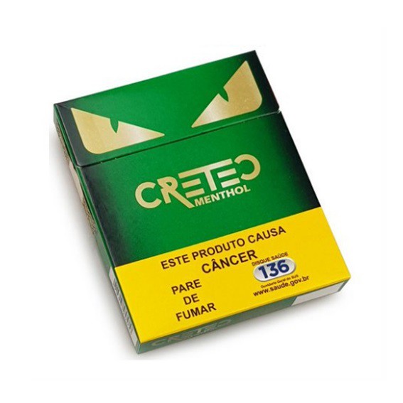 Cigarro Cretec Menthol (menta) - Box - Shisha Tabacaria