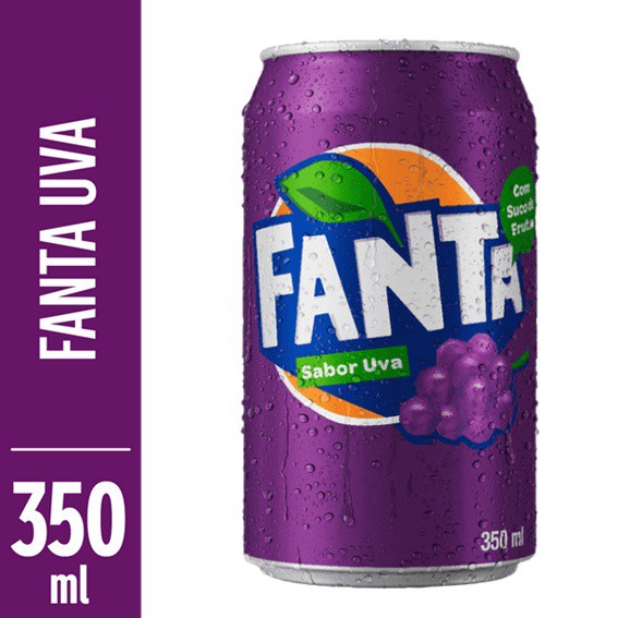 Refrigerante Fanta Uva Lata 350ml - Smouk Loja