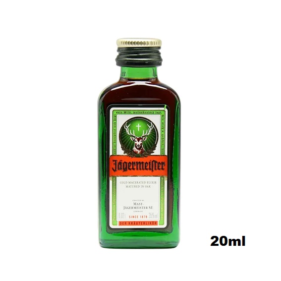 Miniatura Licor Jägermeister 20ml - Smouk Loja