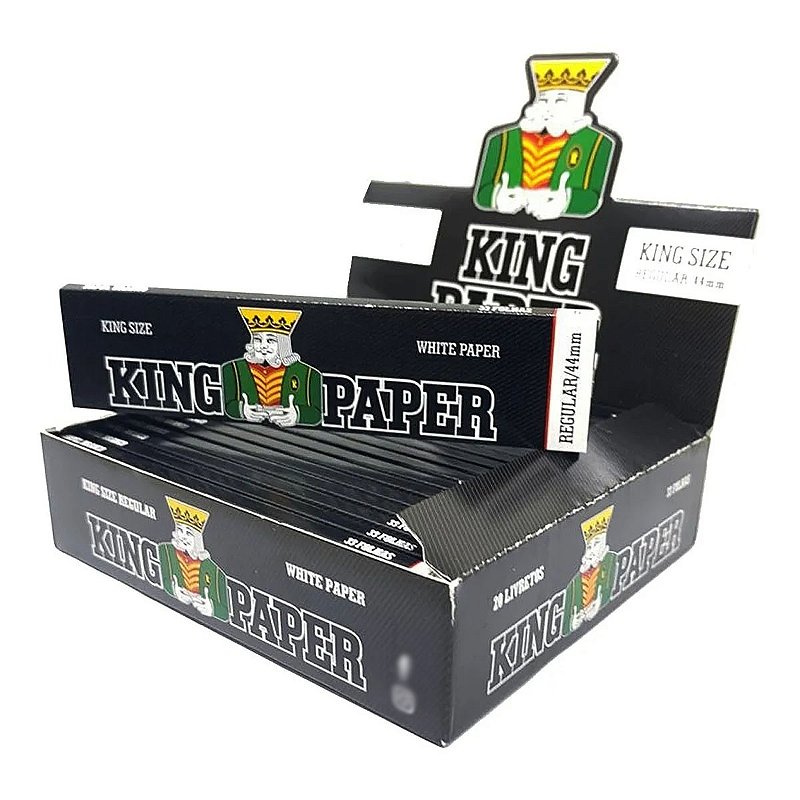 Seda King Paper Preta King Size Grande - MNunes Distribuição