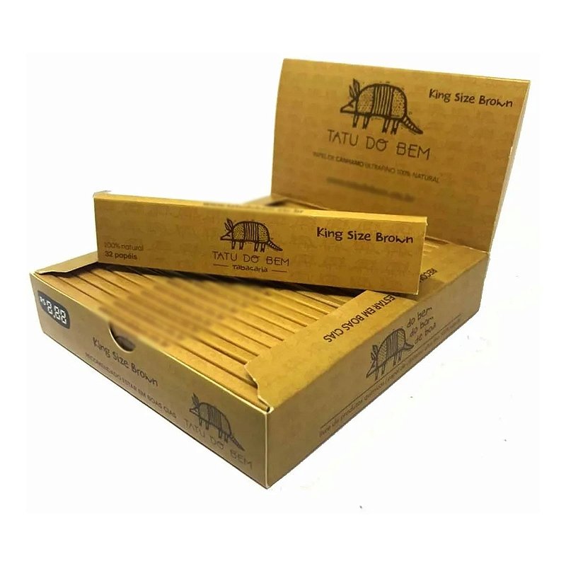 Caixa Tatu Do Bem Marrom Grande King Size Natural - MNunes Distribuição