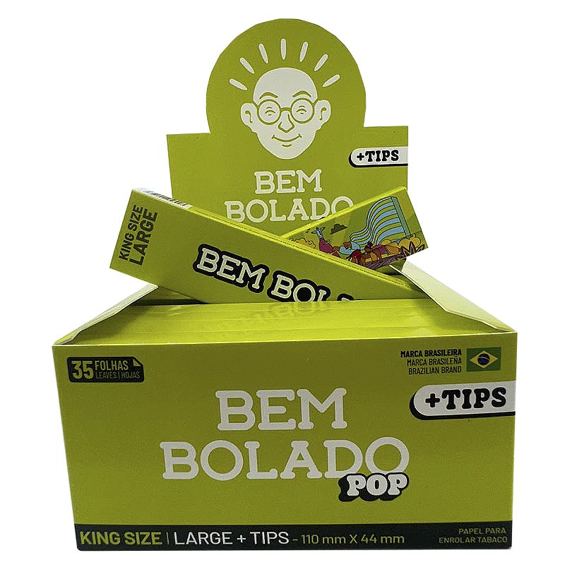 Caixa De Seda Bem Bolado King Size + Piteira Com 24 Livretos - MNunes ...