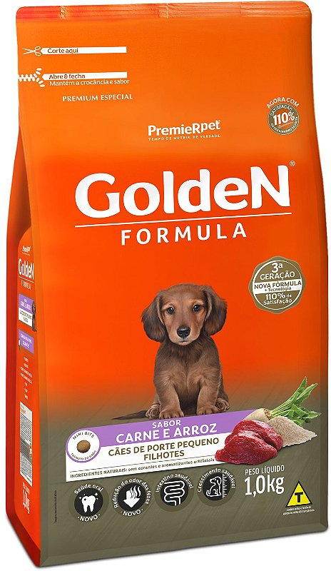 GOLDEN FORM CAO FILH CARNE MINI BITS 10,1KG - Empire Pet