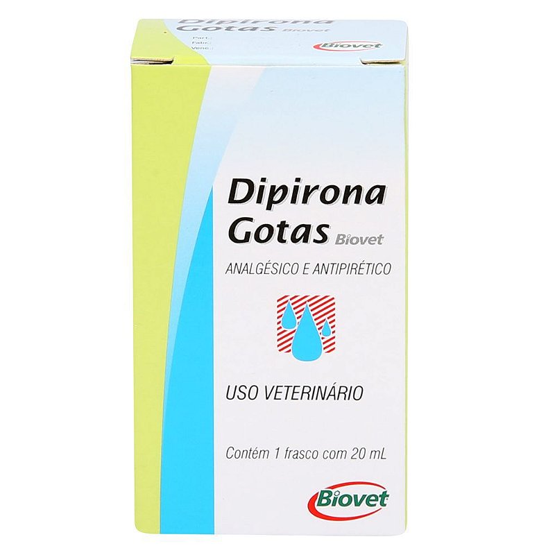Dipirona Biovet Gotas 20Ml - Empire Pet