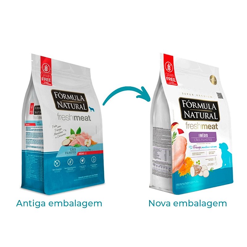 Fórmula Natural Fresh Meat Cão Filhote Med 2,5kg - Empire Pet