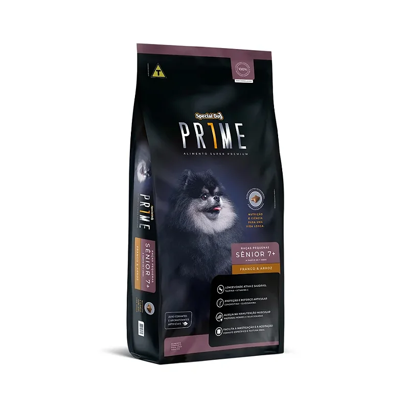 Special Dog Prime Racas Peq. Senior 3kg - Empire Pet