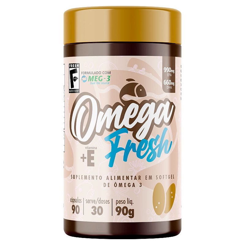Omega Fresh 90 cápsulas MEG-3® - Fresh Nutrition